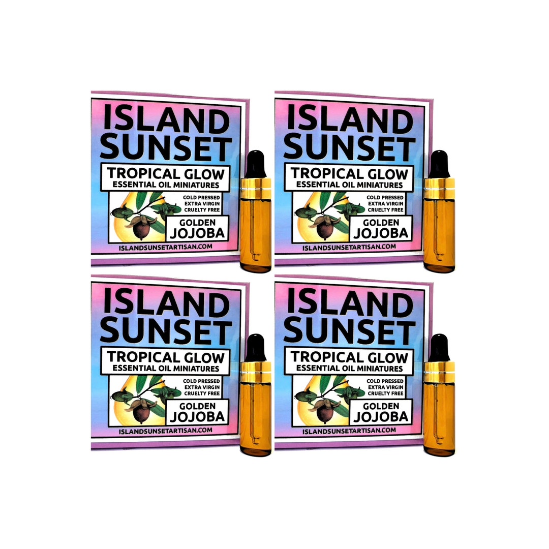 Island Sunset Artisan Tropical Glow Essential Oil Miniature Gift Box ...