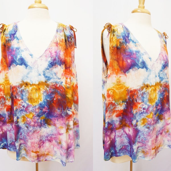 Tie Dye Tank Top - Etsy