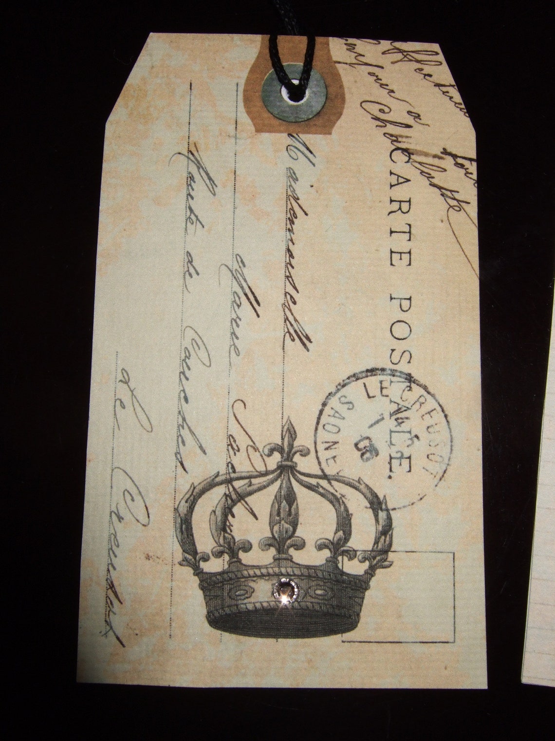 Vintage French Style Hang Tags Vintage Gift Tags - Etsy