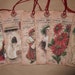 FOUR Vintage Inspired Rose Garden Postcardsplace Cardskeep in ...