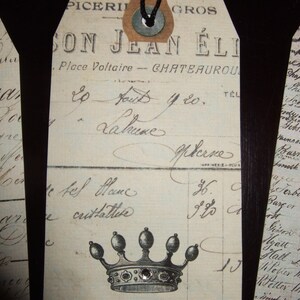 Vintage French Style Hang Tags - Vintage Gift Tags - Etsy