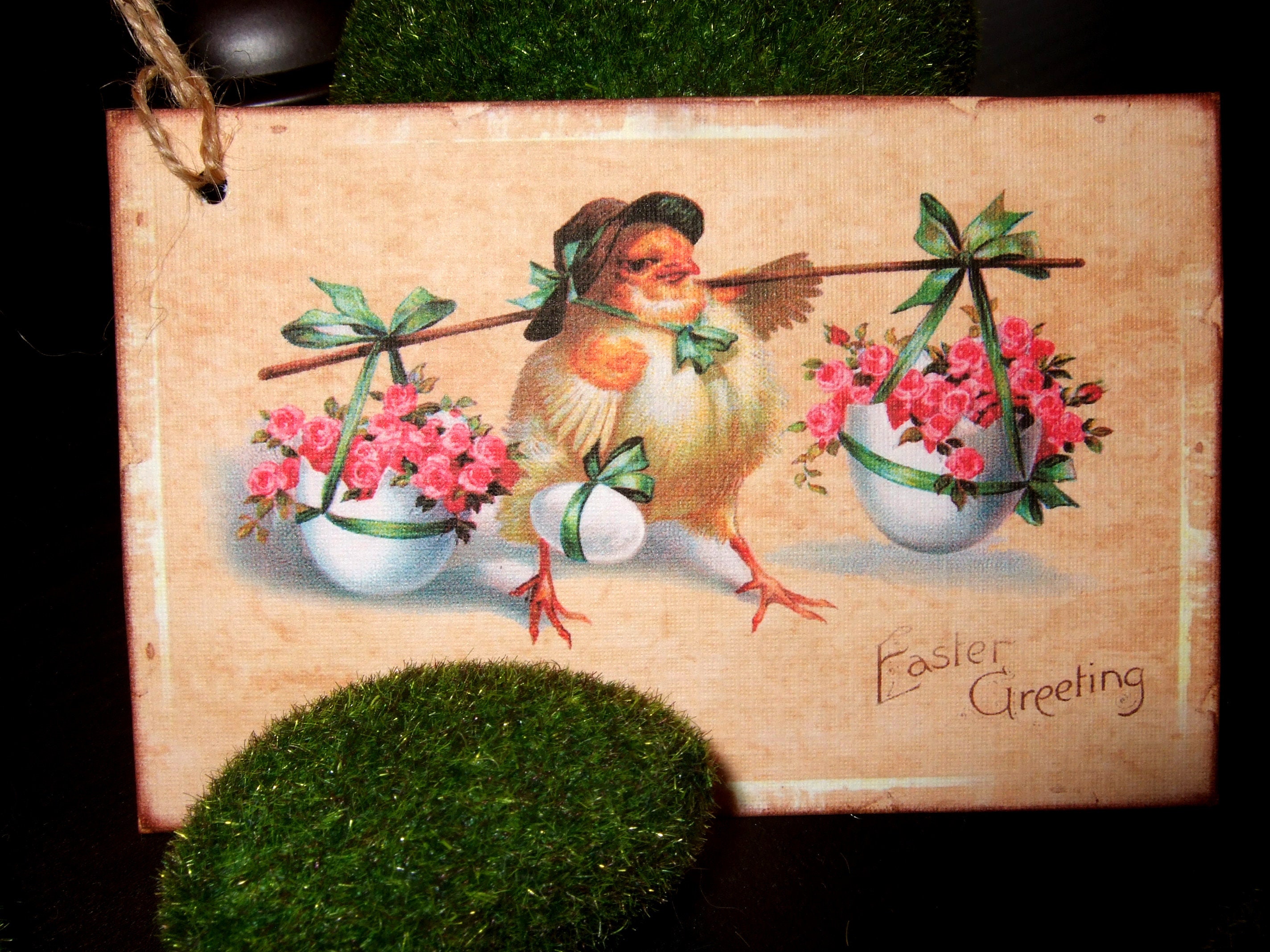 EIGHT Vintage Inspired Spring Collection Hang Tags Vintage - Etsy