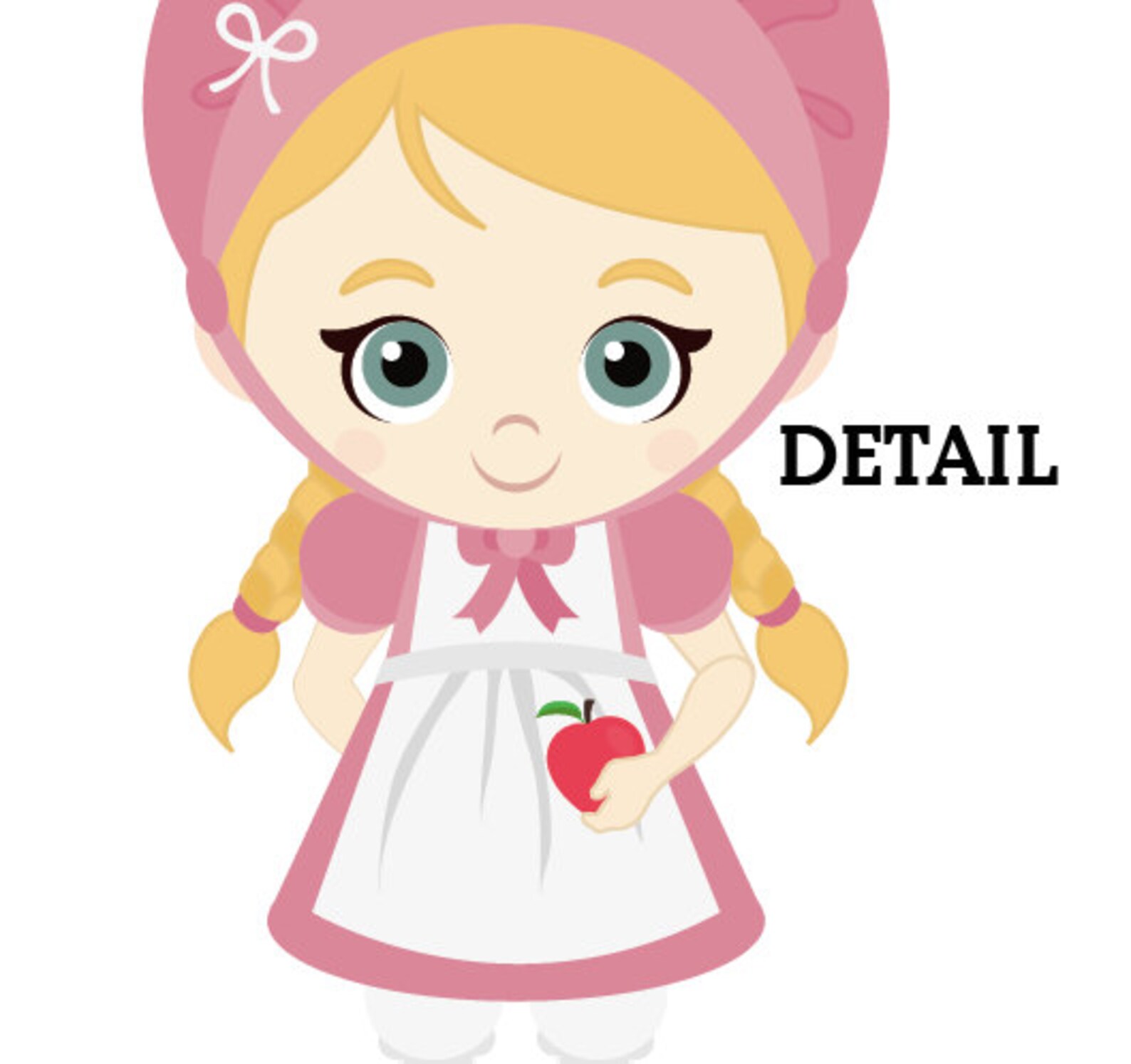 Mary Had a Little Lamb Clip Art - Instant Download File - Digital ...