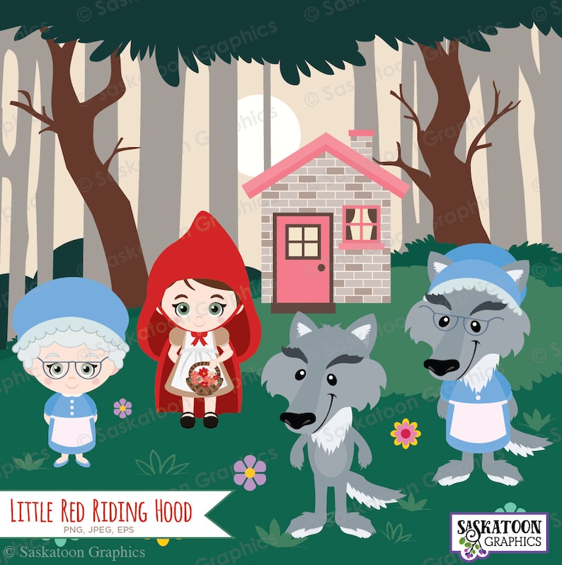 Nursery Rhymes MEGA Bundle Clip Art Set Digital Graphics Product ...