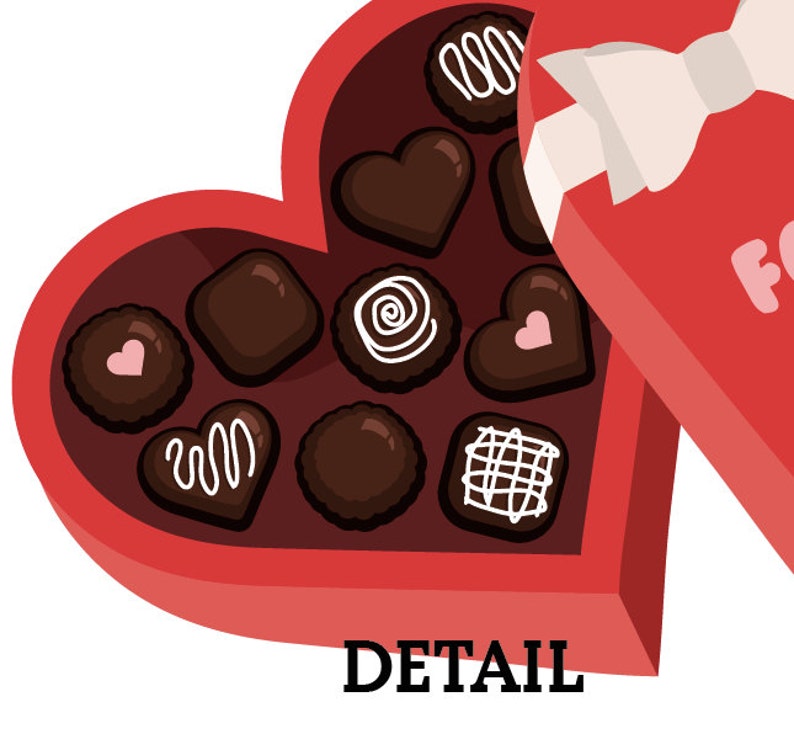 Sweet Valentine Clip Art Love - Instant Download File - Digital ...
