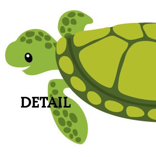 Ocean Sea Creature Animal Clip Art Instant Download File Digital ...