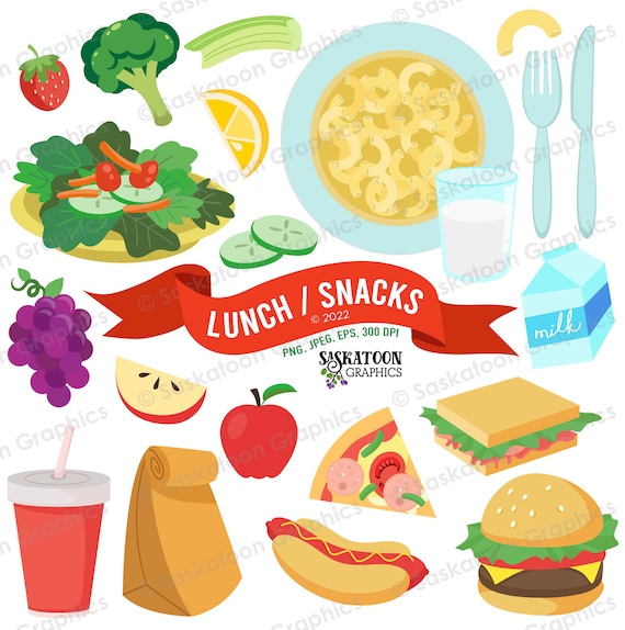Kids Snack Clip Art
