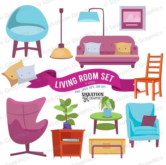 Living Room Clip Art