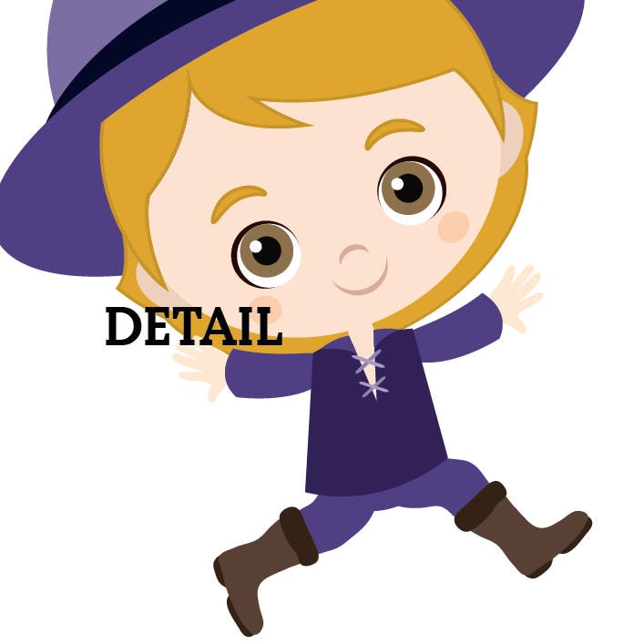 Jack Be Nimble Jack Be Quick Clip Art - Instant Download File - Digital ...