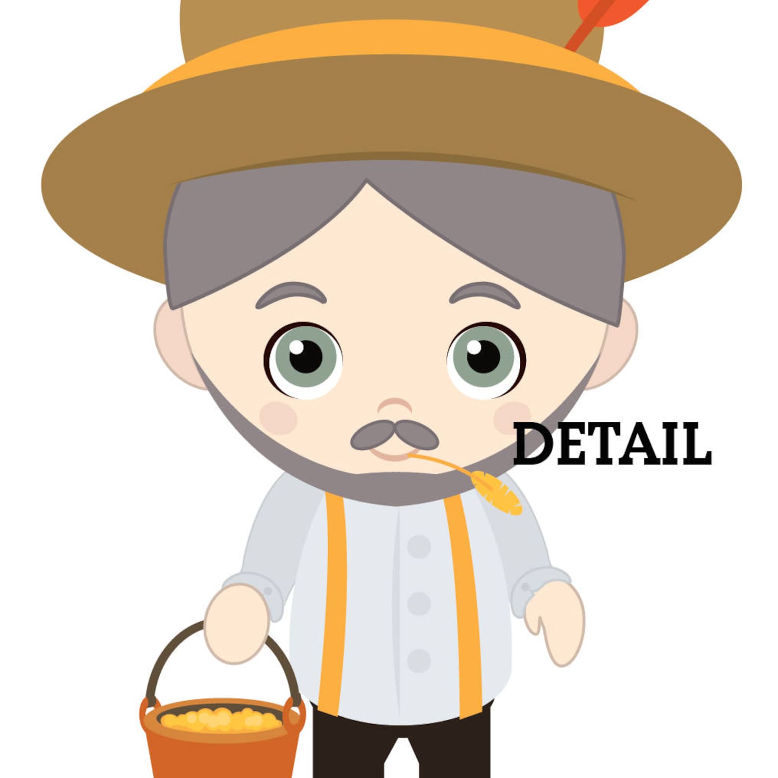 Old Mcdonald Had a Farm Clip Art - Instant Download File - Digital ...