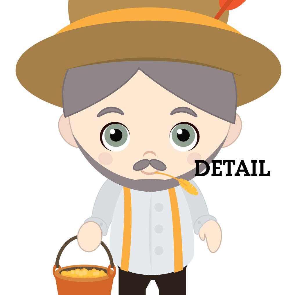 Old Mcdonald Had a Farm Clip Art - Instant Download File - Digital ...