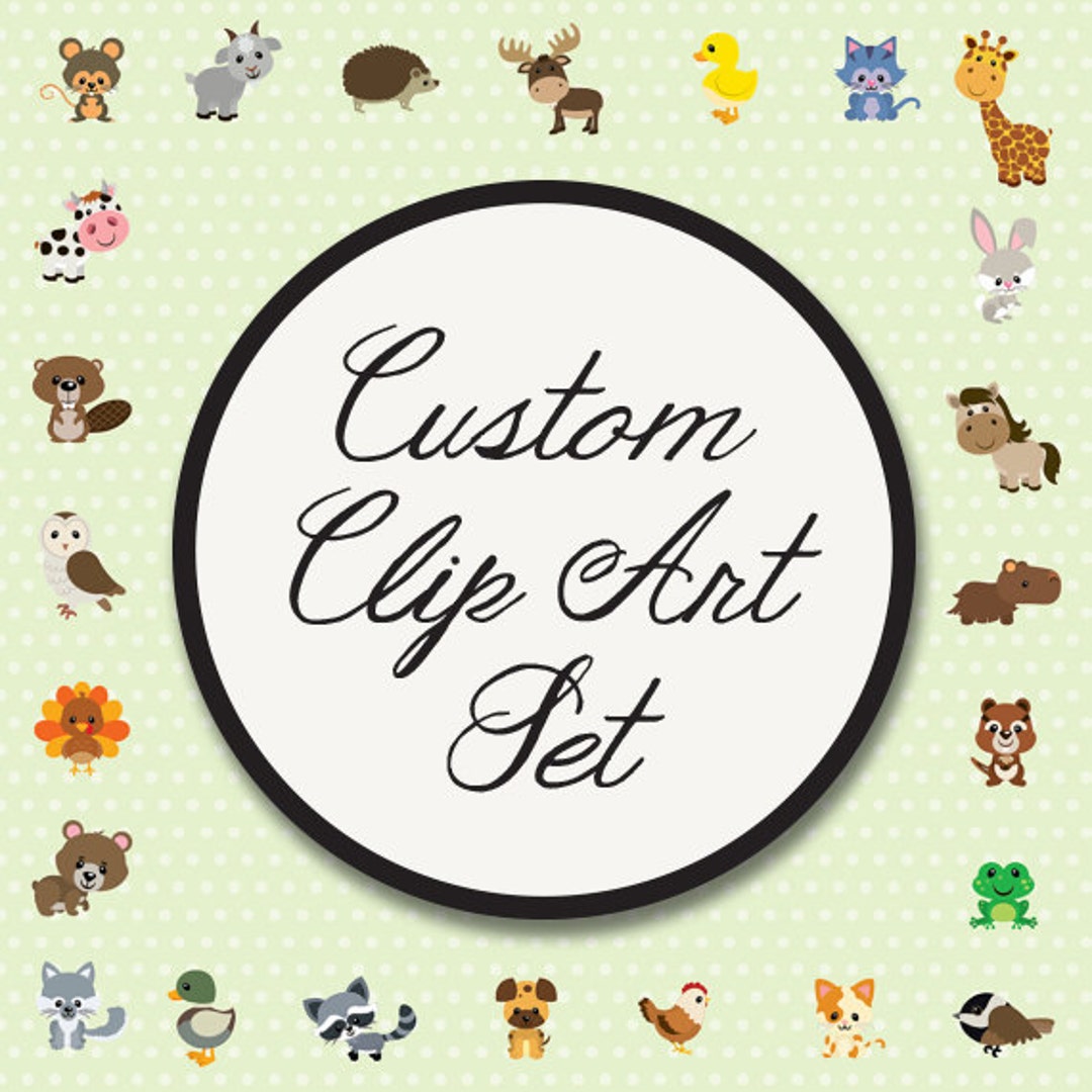 Custom Clip Art Order - Etsy