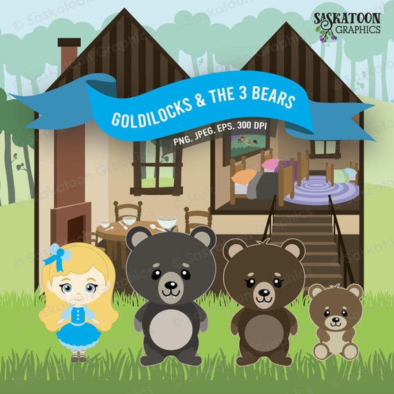 Baby Bear Clip Art Goldilocks Goldilocks And The 3 Bears