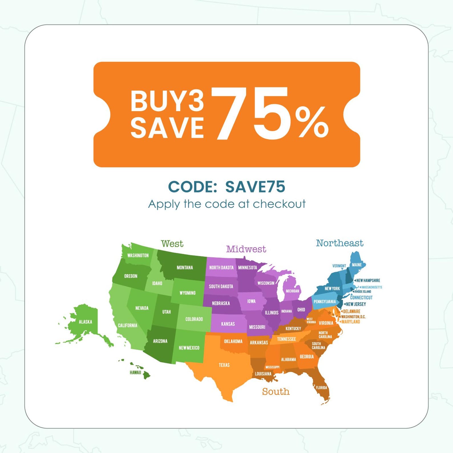 USA Map Bundle | 50 States + 4 Regions | United States Printable ...