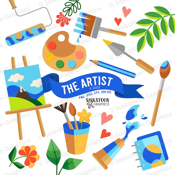 Artist Tools Clip Art