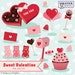 Sweet Valentine Clip Art Love - Instant Download File - Digital ...