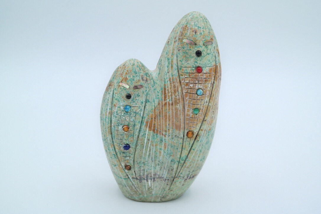 Turquoise Corn Maiden Carving - Etsy