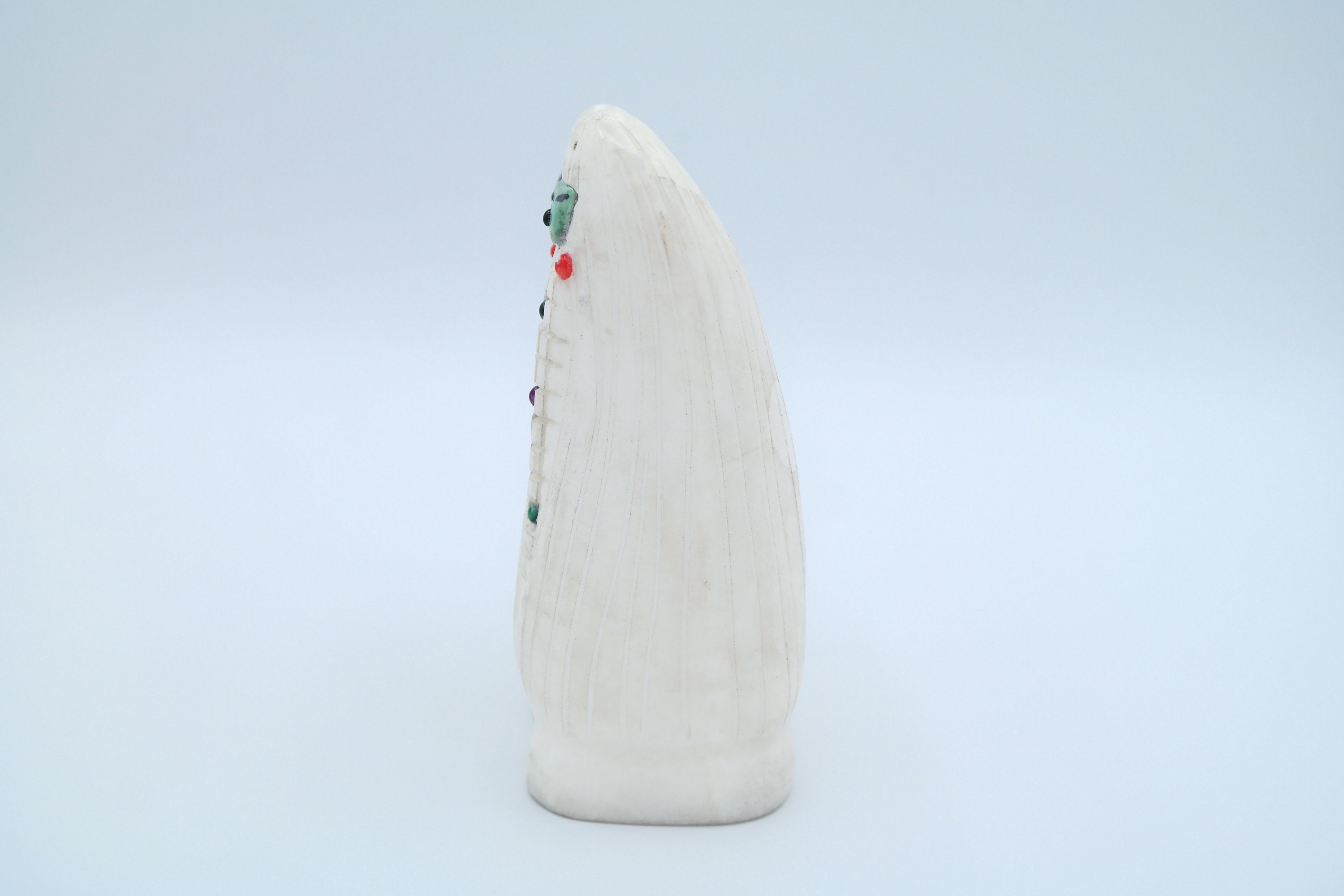 White Carrara Marble Corn Maiden Carving - Etsy