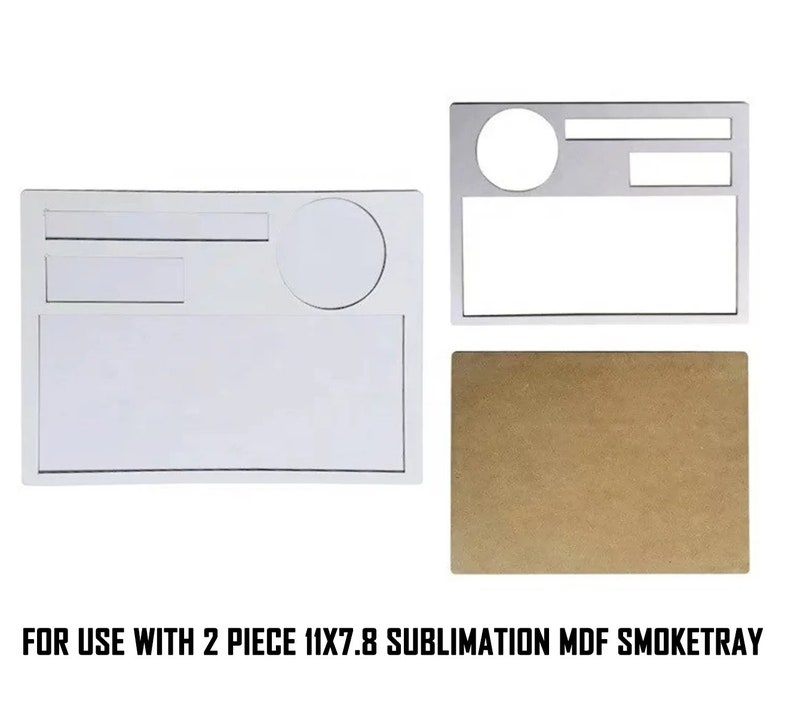 Smart Photoshop Layout for the 11x7.8 2 Piece Sublimation Rolling Tray ...