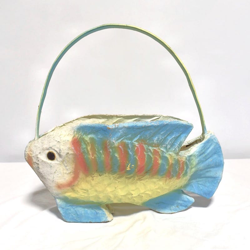 Paper Mache Fish - Etsy