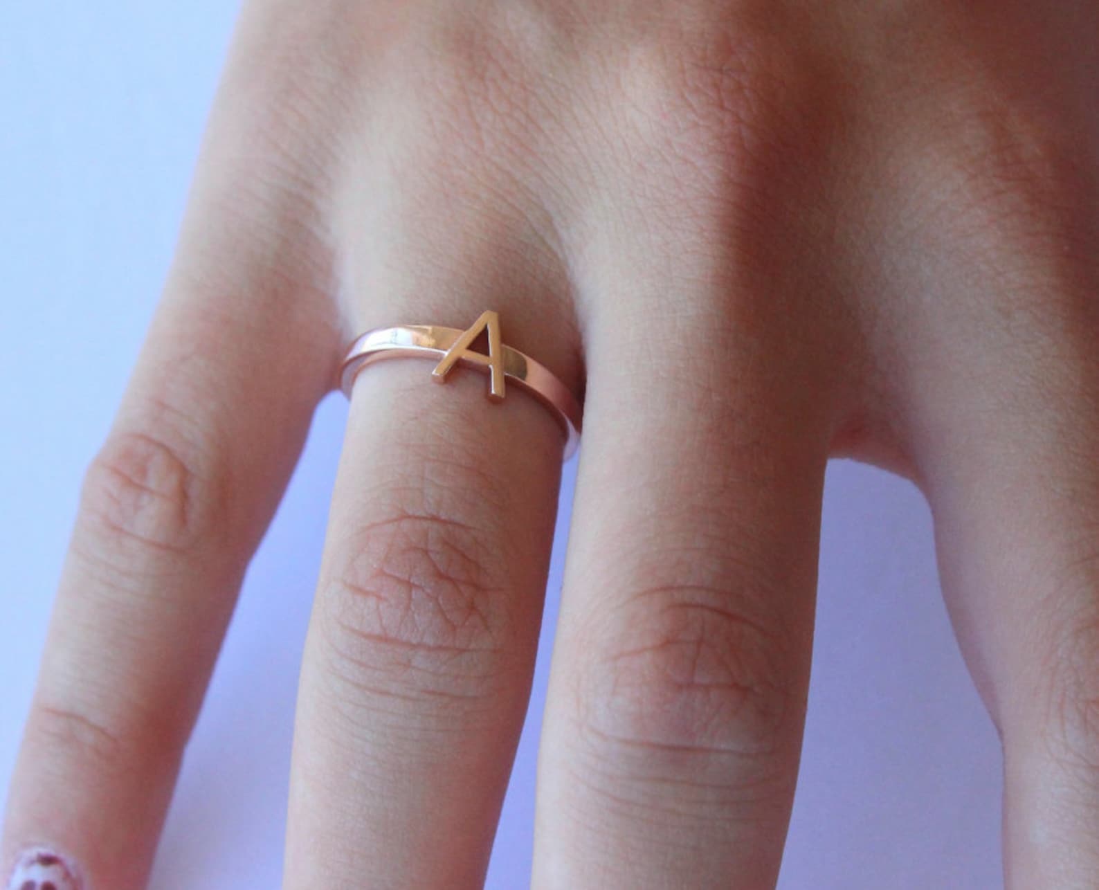 Custom Gold Ring, Engraved Gold Ring, Personalized Gold Ring, Gold ...