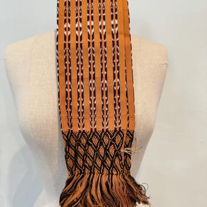 Mexican Rebozo Tenancingo Mexico Chalina Raton Small Mustard Yellow ...