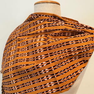 Mexican Rebozo Tenancingo Mexico Chalina Raton Small Mustard Yellow ...