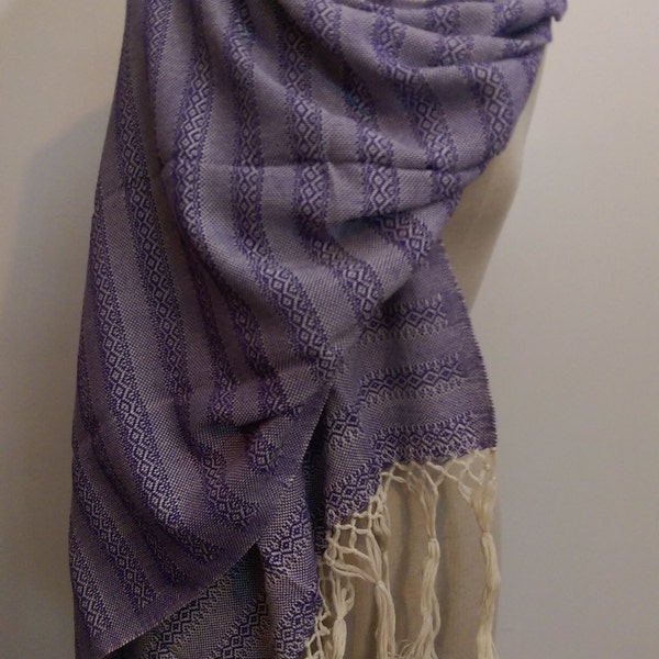 Rebozo Mexicano Morado - Etsy