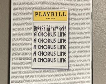 A Chorus Line. Original Poster. 1978 - Etsy