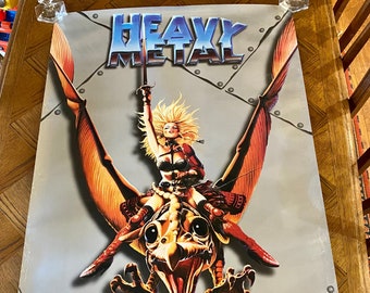 Heavy Metal Poster | Etsy