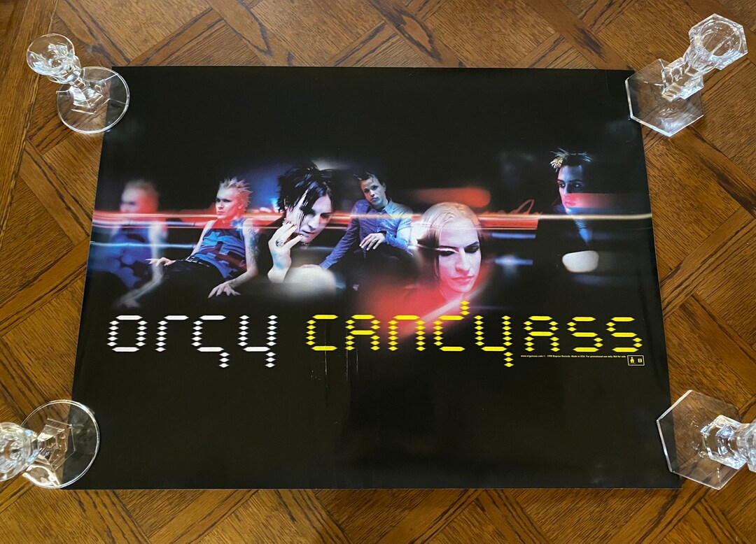 1998 Limited ORGY Promo Poster for Candyass CD - Etsy