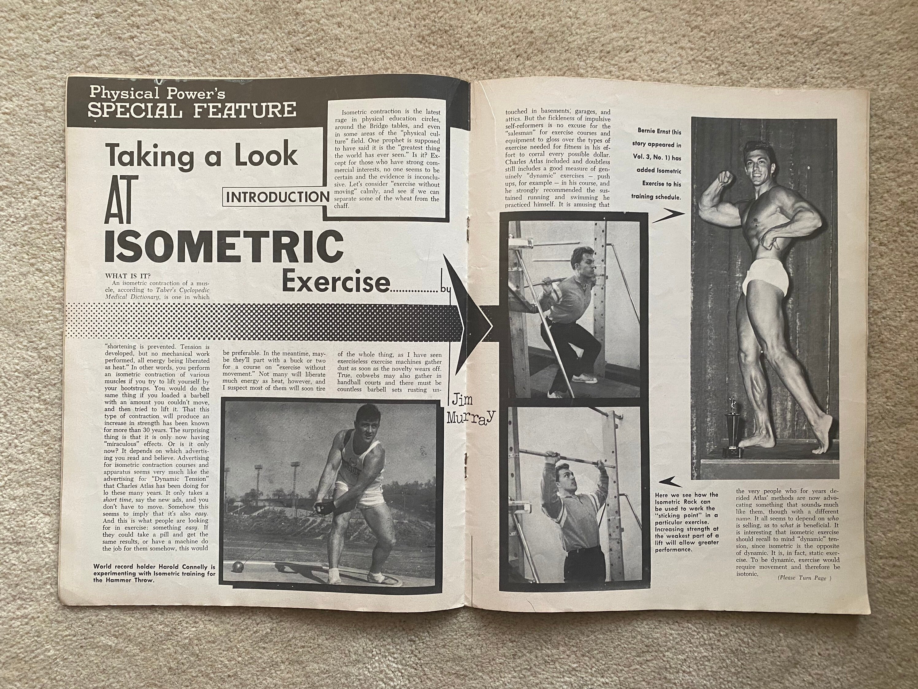 1962 Physical Power Vol. 3 No. 2 Magazine - Etsy