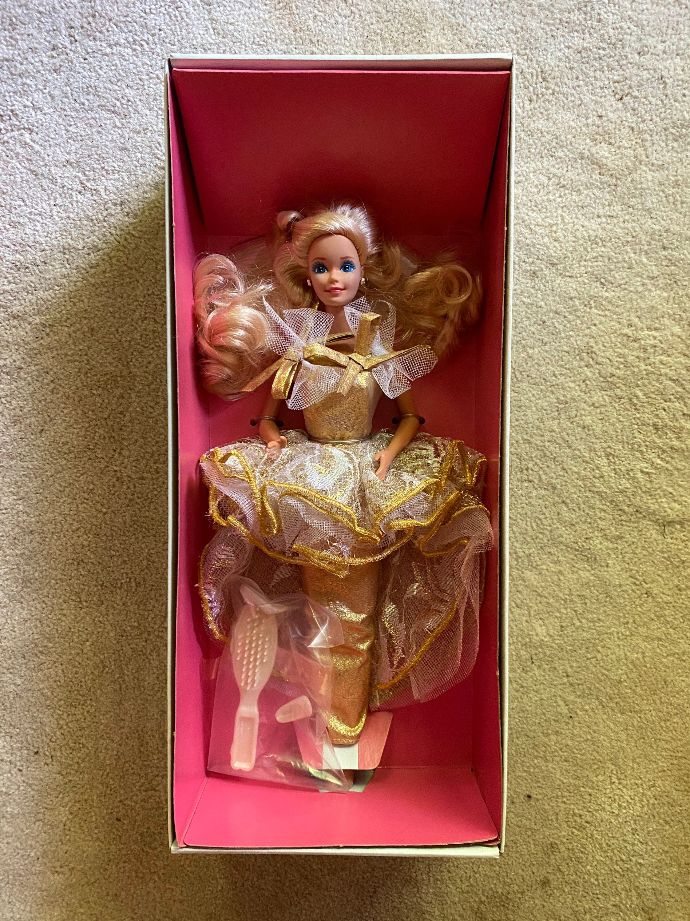1989 Mattel Golden Greetings Barbie 7734 New NRFB - Etsy