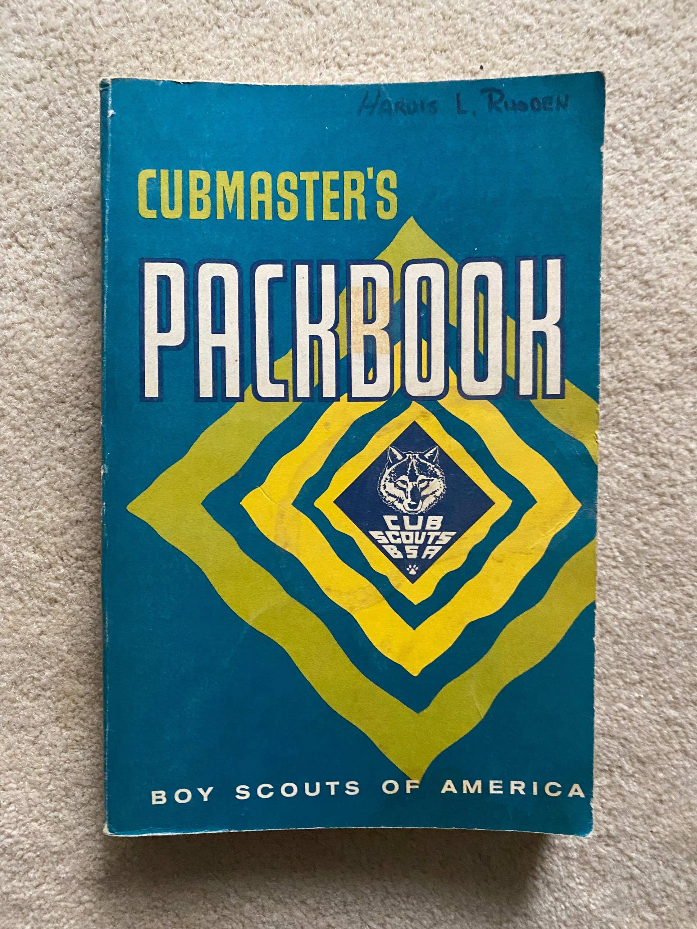 1971 Boy Scout BSA Cubmasters PACKBOOK - Etsy