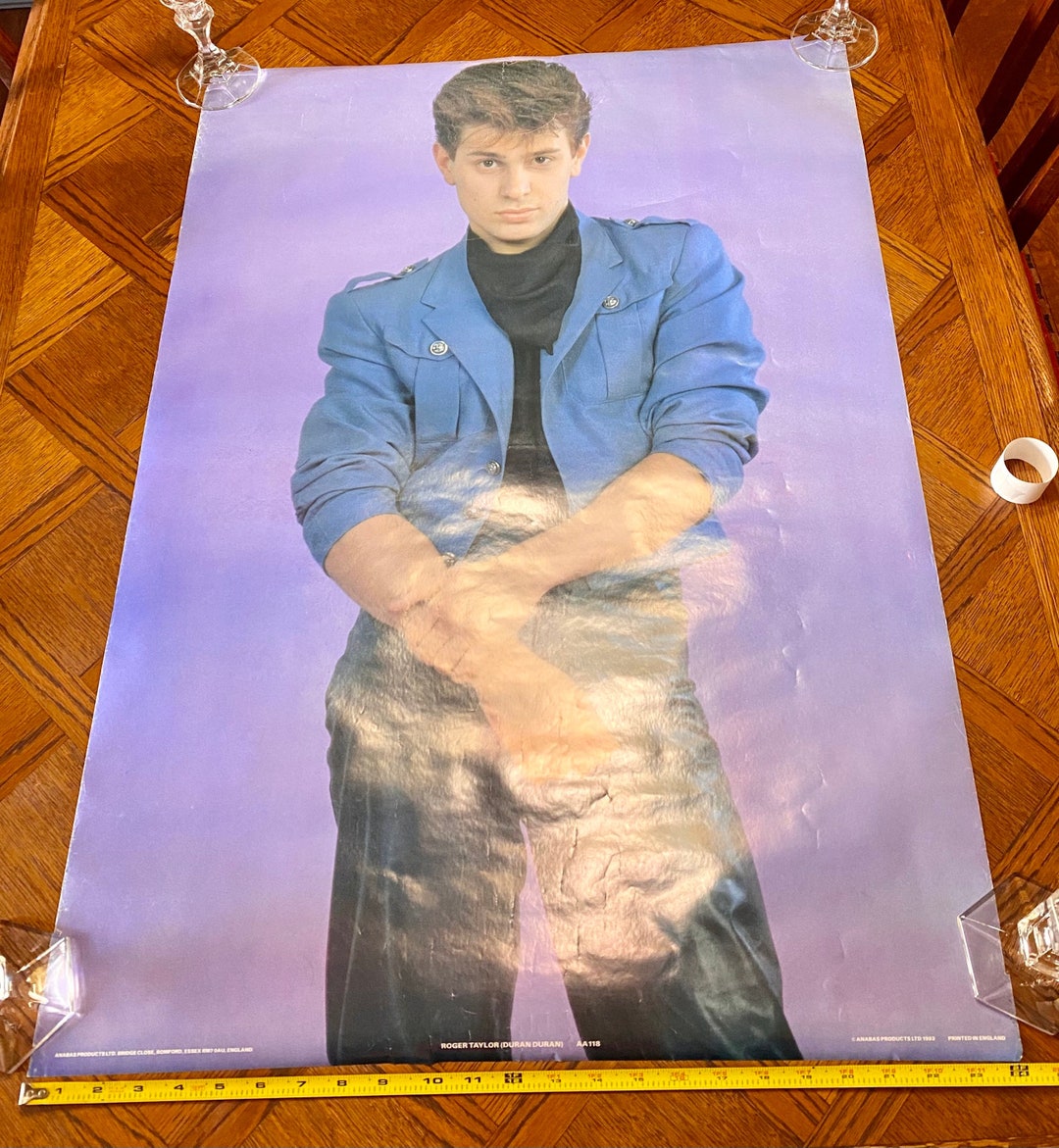 1983 Roger Taylor Poster DURAN DURAN - Etsy