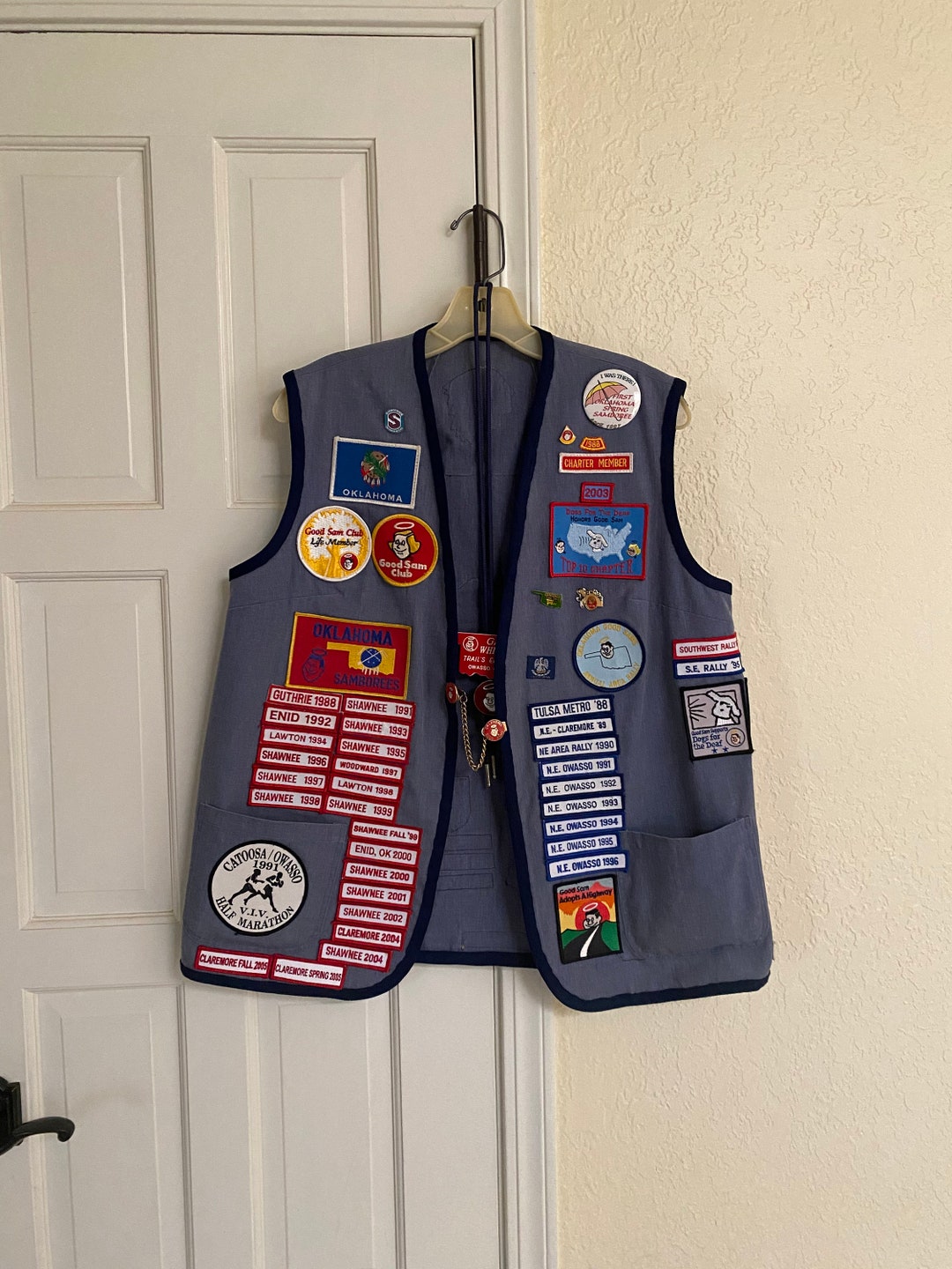 Vintage Good Sam Club VEST 80s 90s 2000s - Etsy