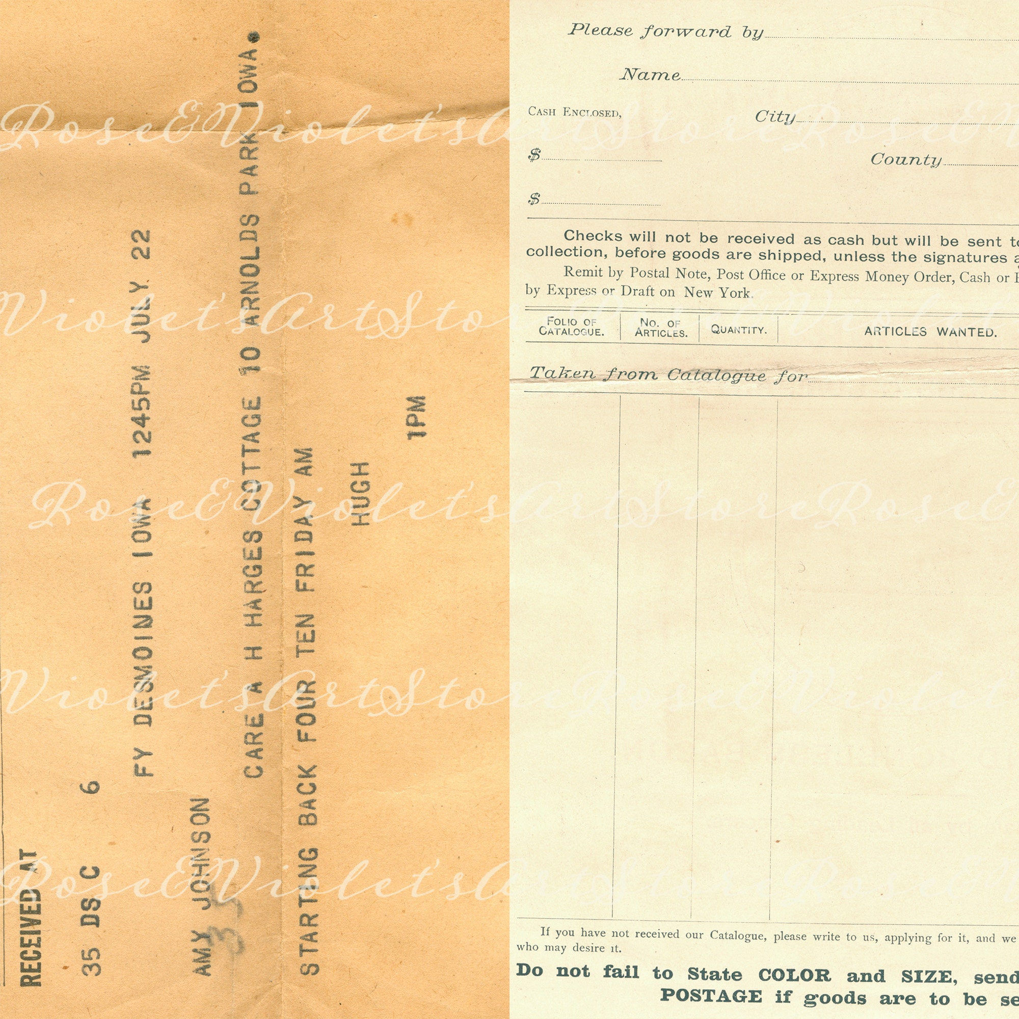 Vintage Merchant Papers, Junk Journaling, Journal Paper, Digital Paper ...