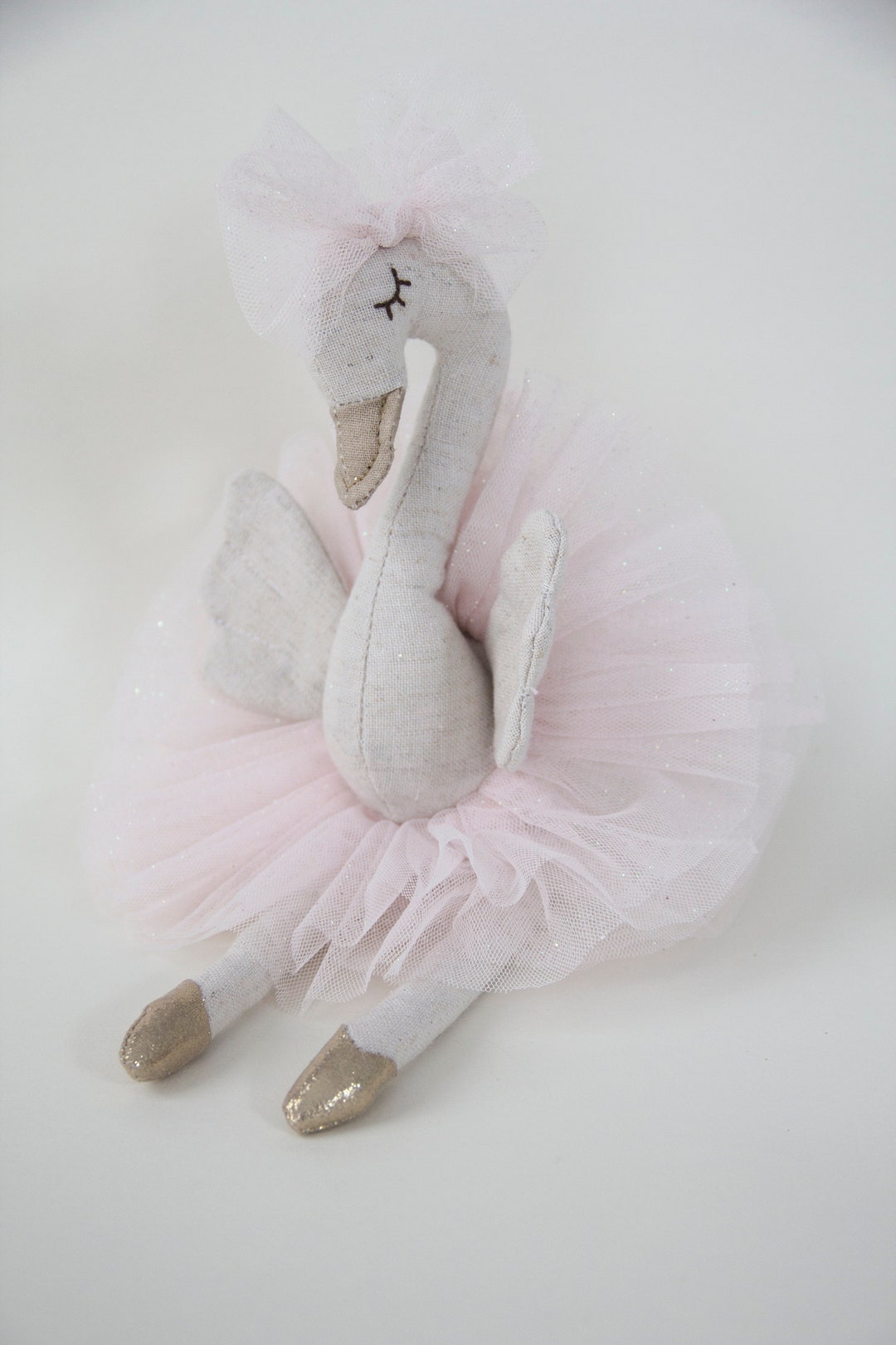 Small Swan Toy, Small Swan, Swan Toy, Swan, Pink Swan, Pink Toy, Soft ...