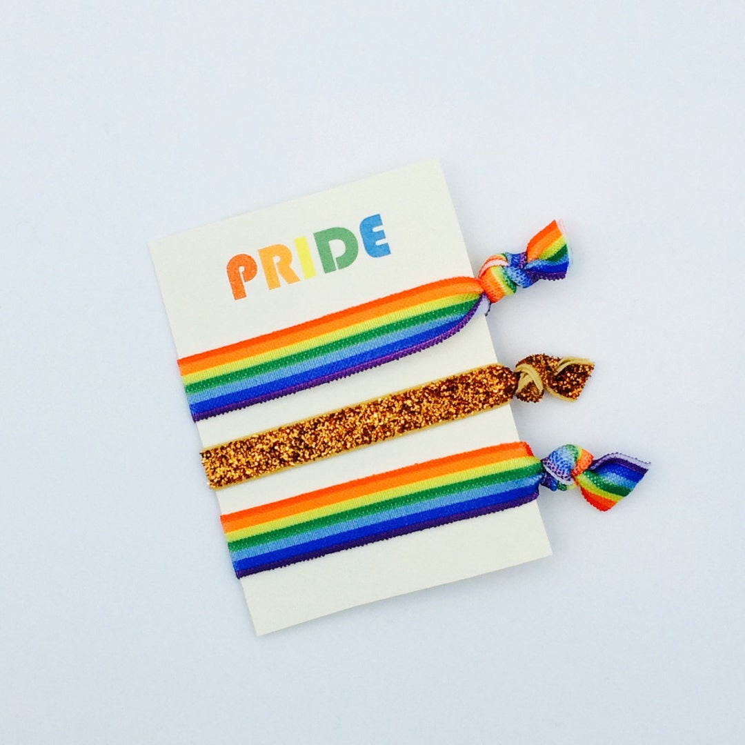 Pride Accessories | LGBTQ Hair Ties, Lesbian, Bisexual, Gay, Queer ...