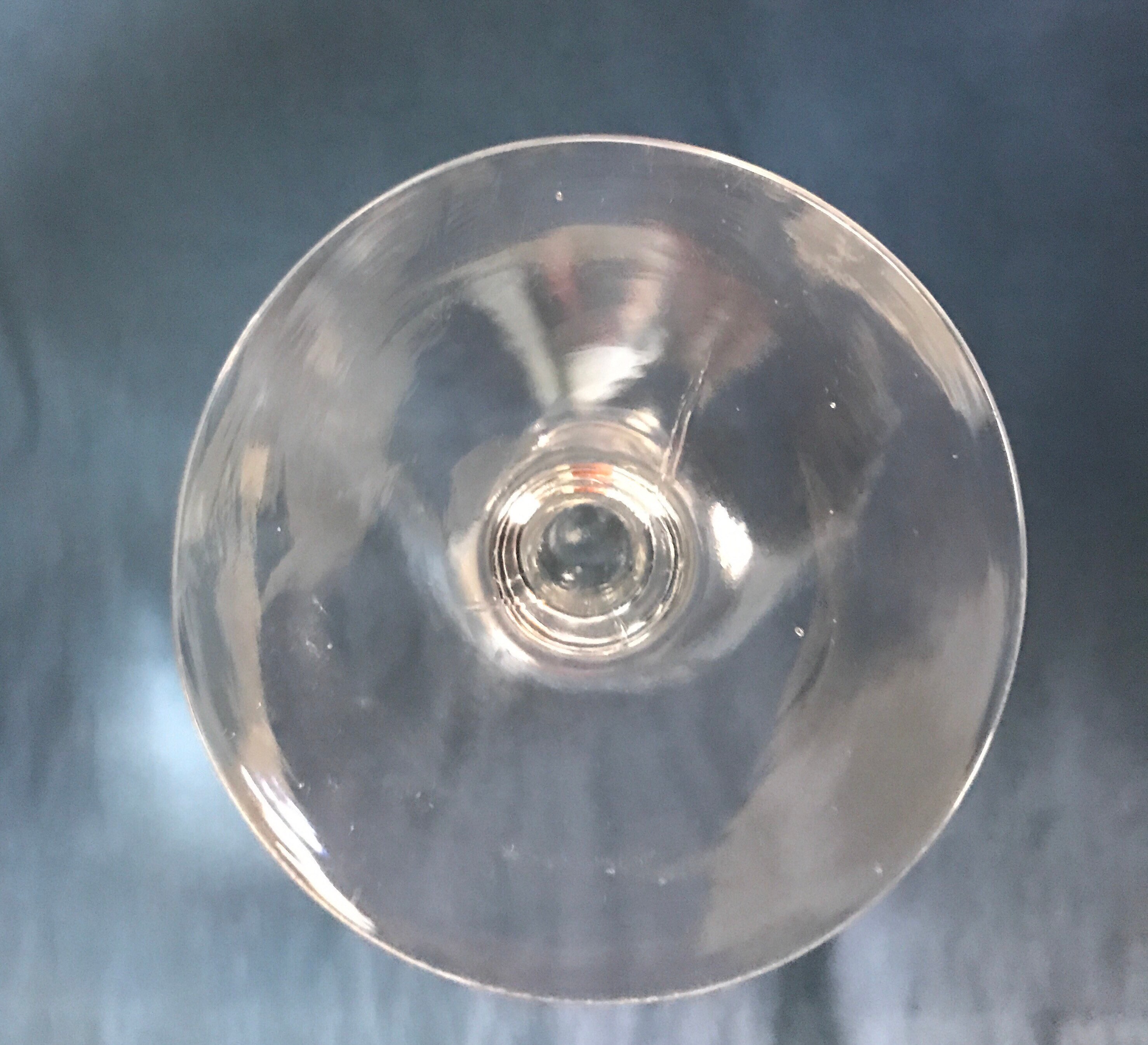19thc Victorian Lead Crystal Lens & Diamond Cut Stemmed Glass - Etsy