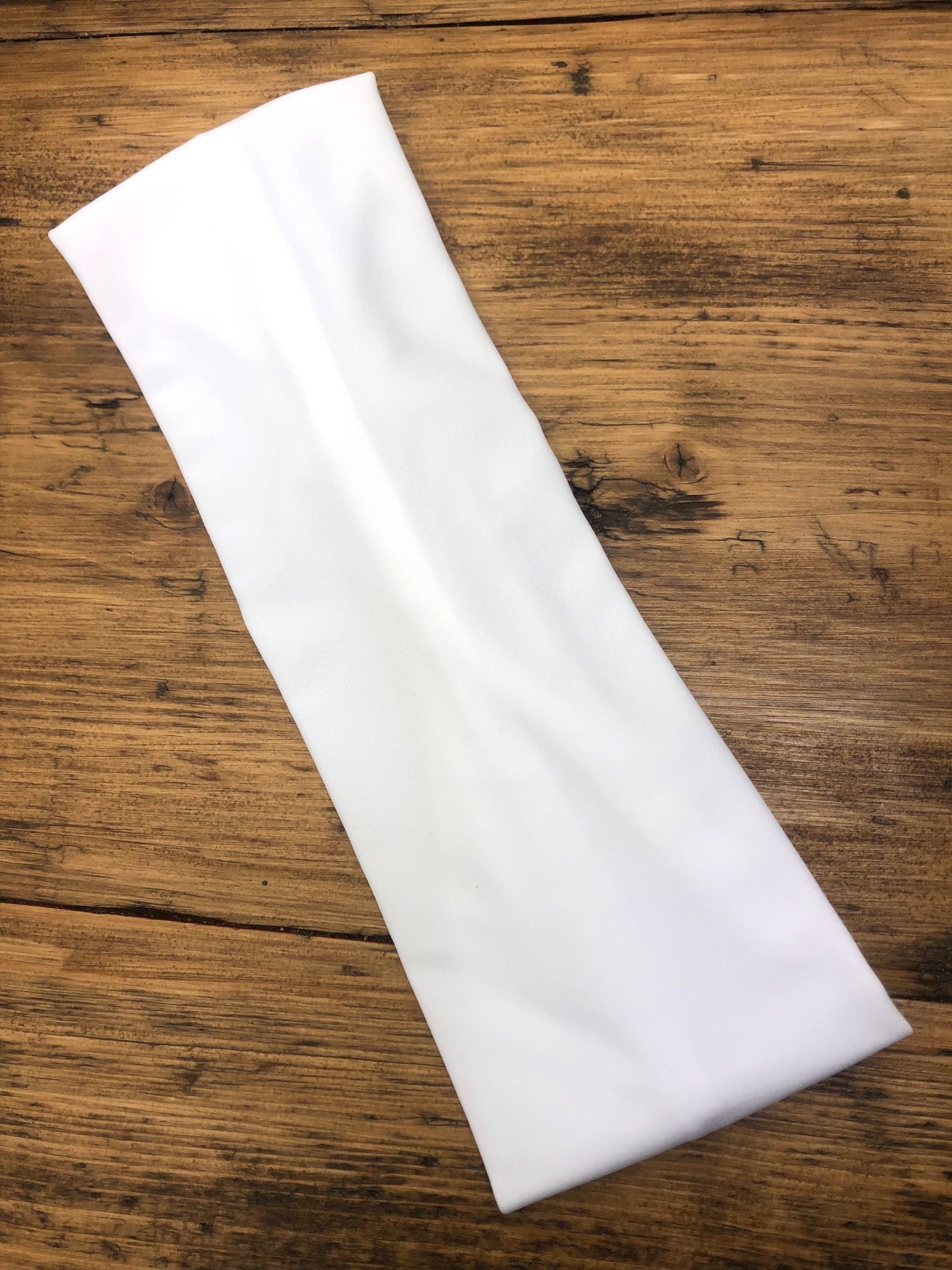 Thick White Headband, Stretchy Wide Headband, Breathable Headband ...
