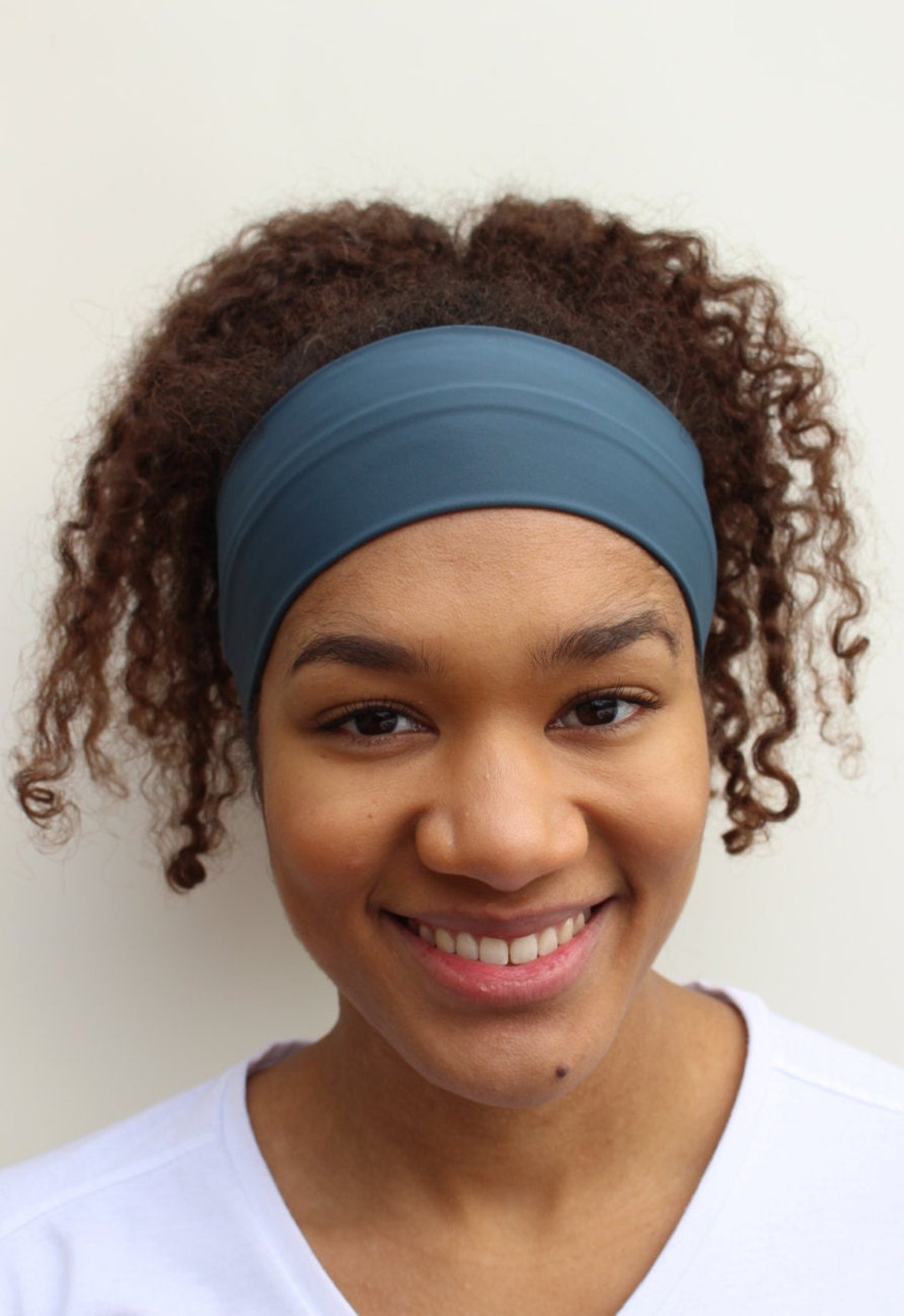 Fitness Headband, Solid Grey Headband, Yoga Headband, Workout Headband, Nonslip Headband ...