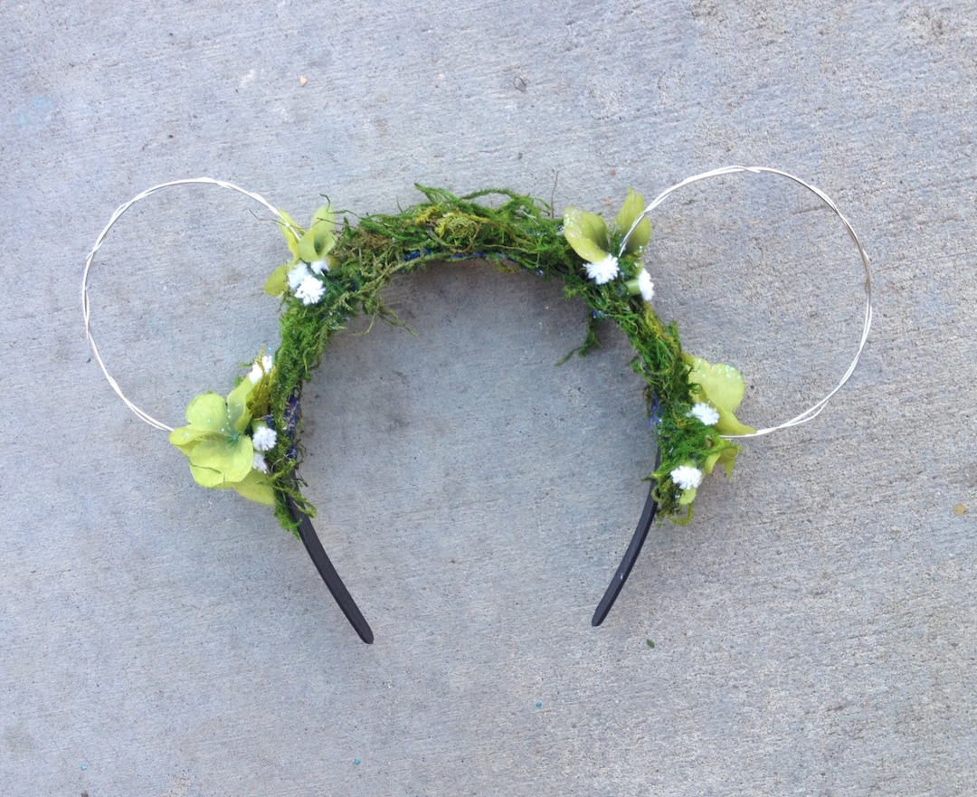 Forest Themed Mouse Ears - Etsy