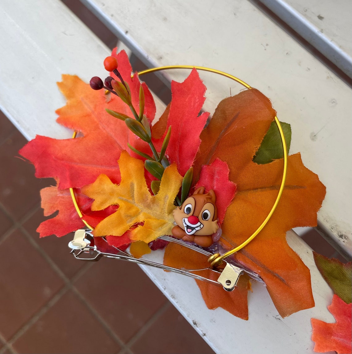 Chip and Dale Fall Inspired Clip on Ears - Etsy