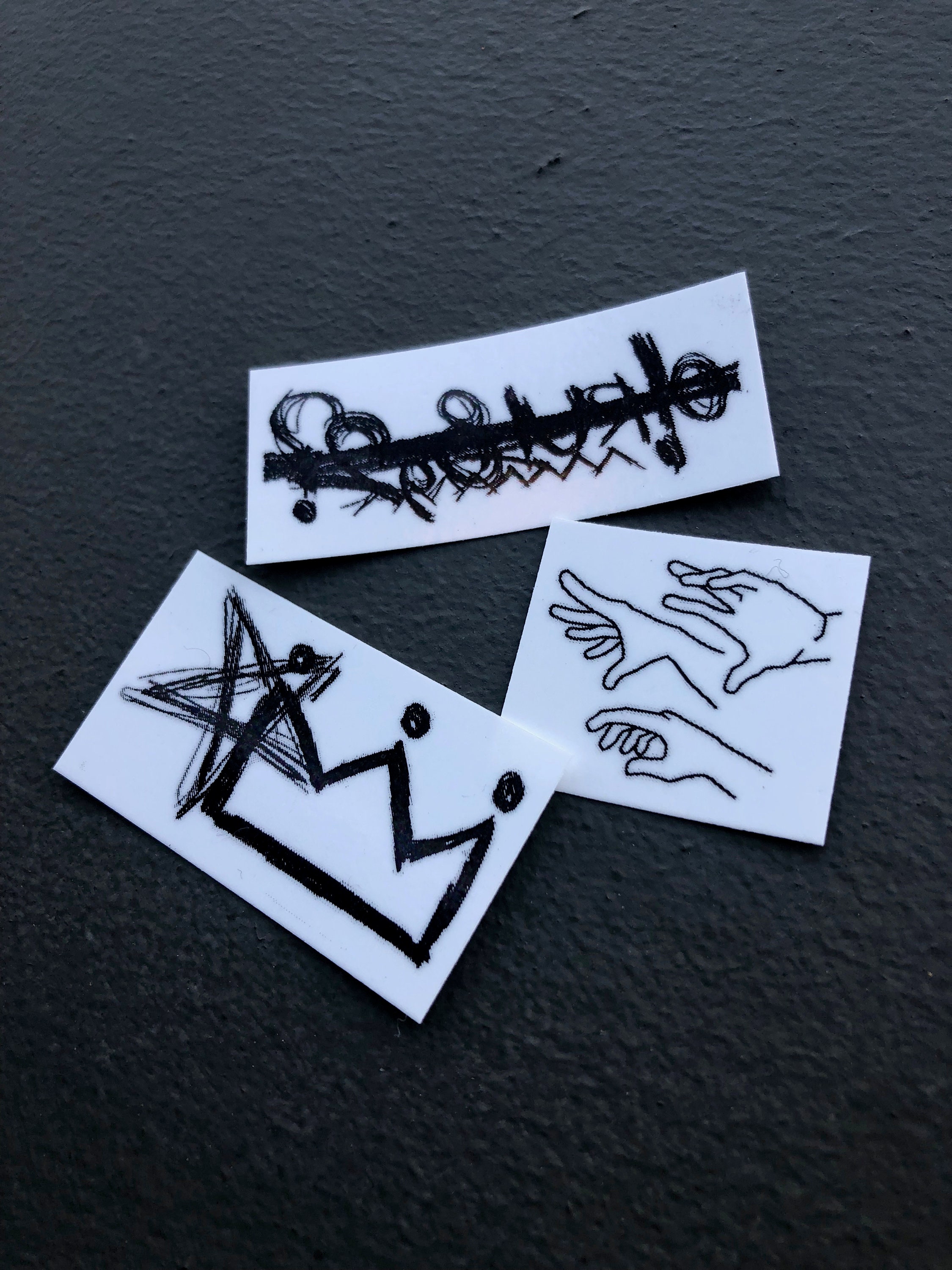SUGA Interlude BTS Themed Temporary Tattoos | Etsy