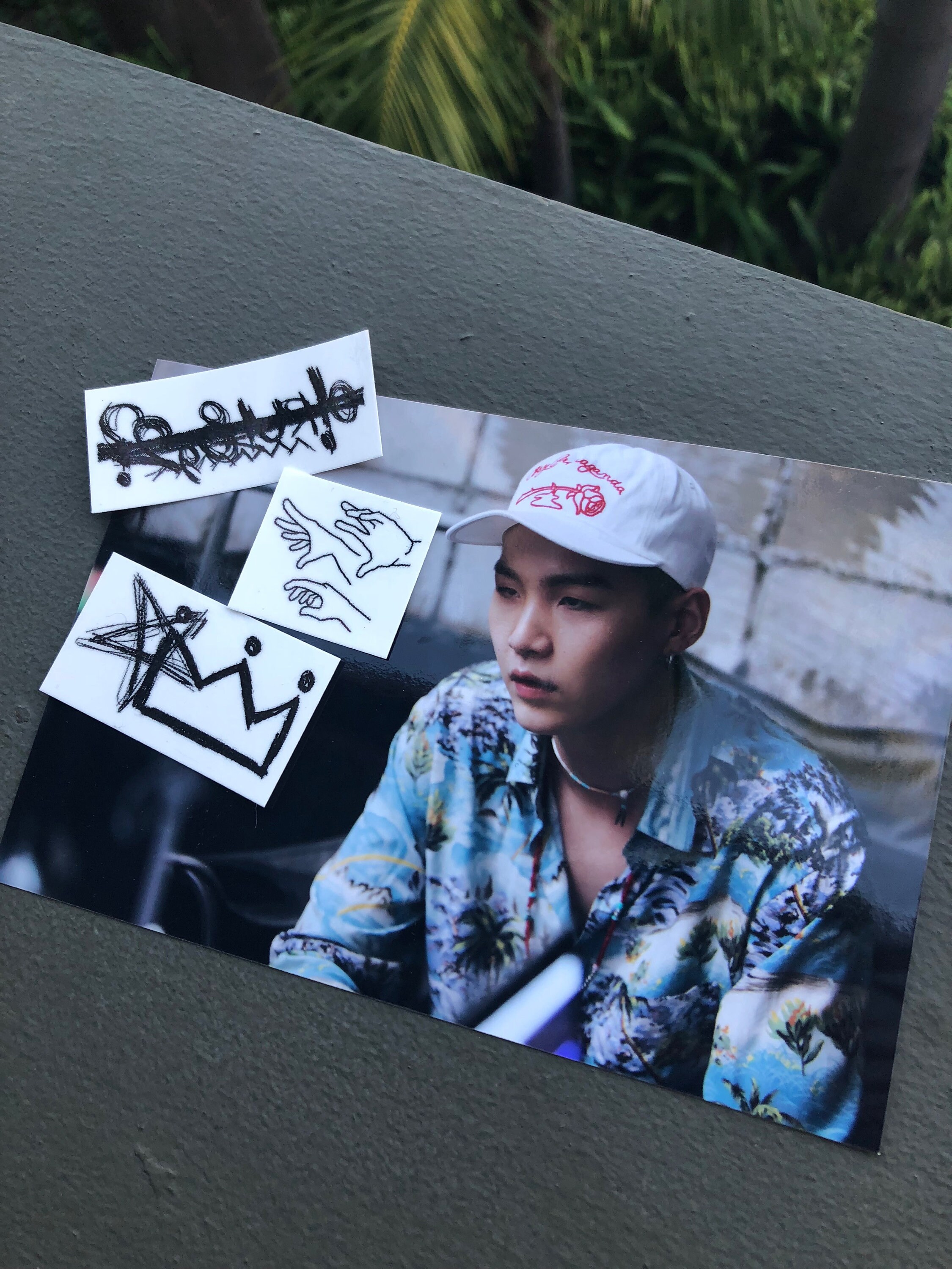 SUGA Interlude BTS Themed Temporary Tattoos | Etsy