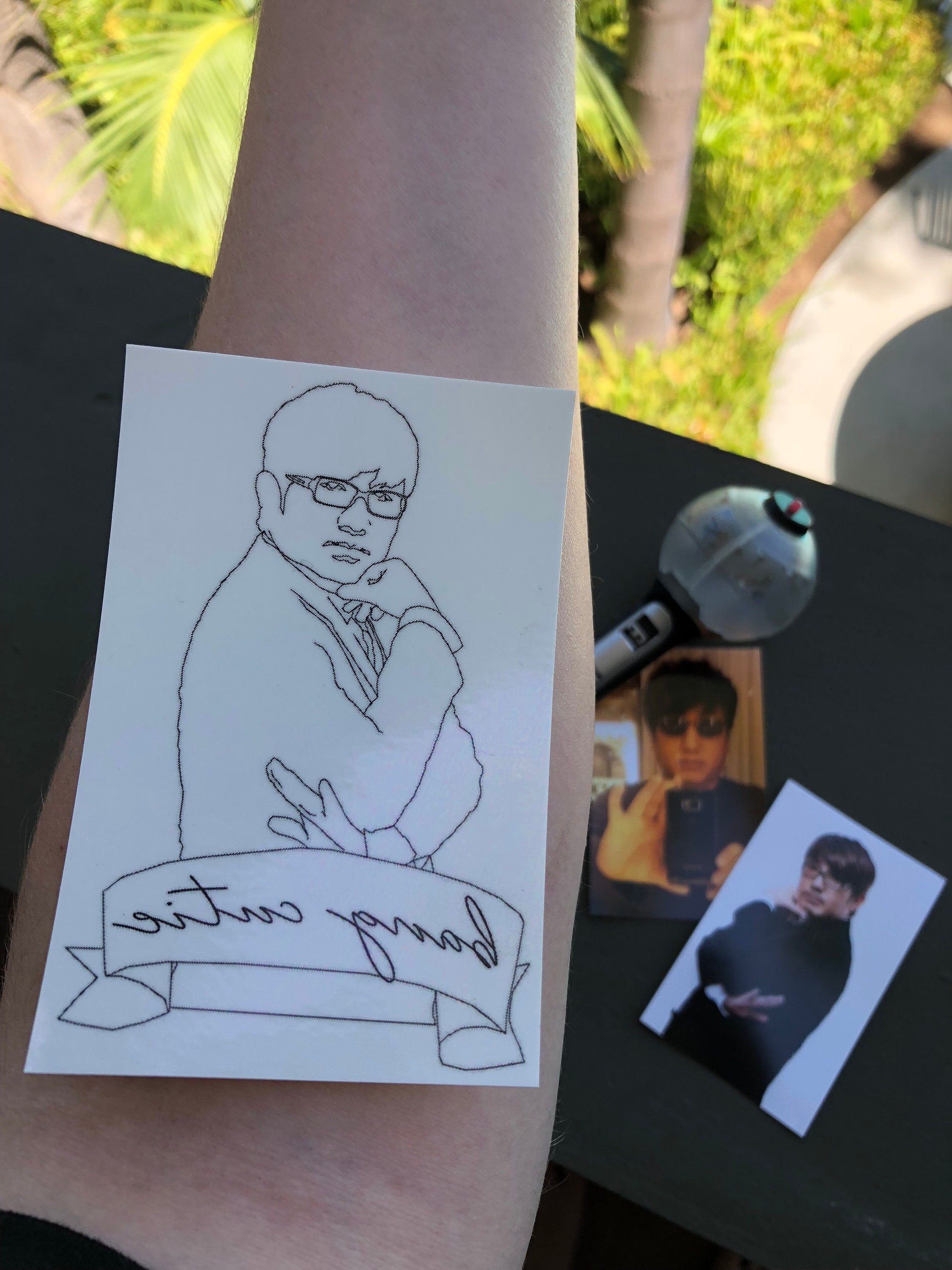 Bang PD/Cutie BTS Themed Temporary Tattoo | Etsy