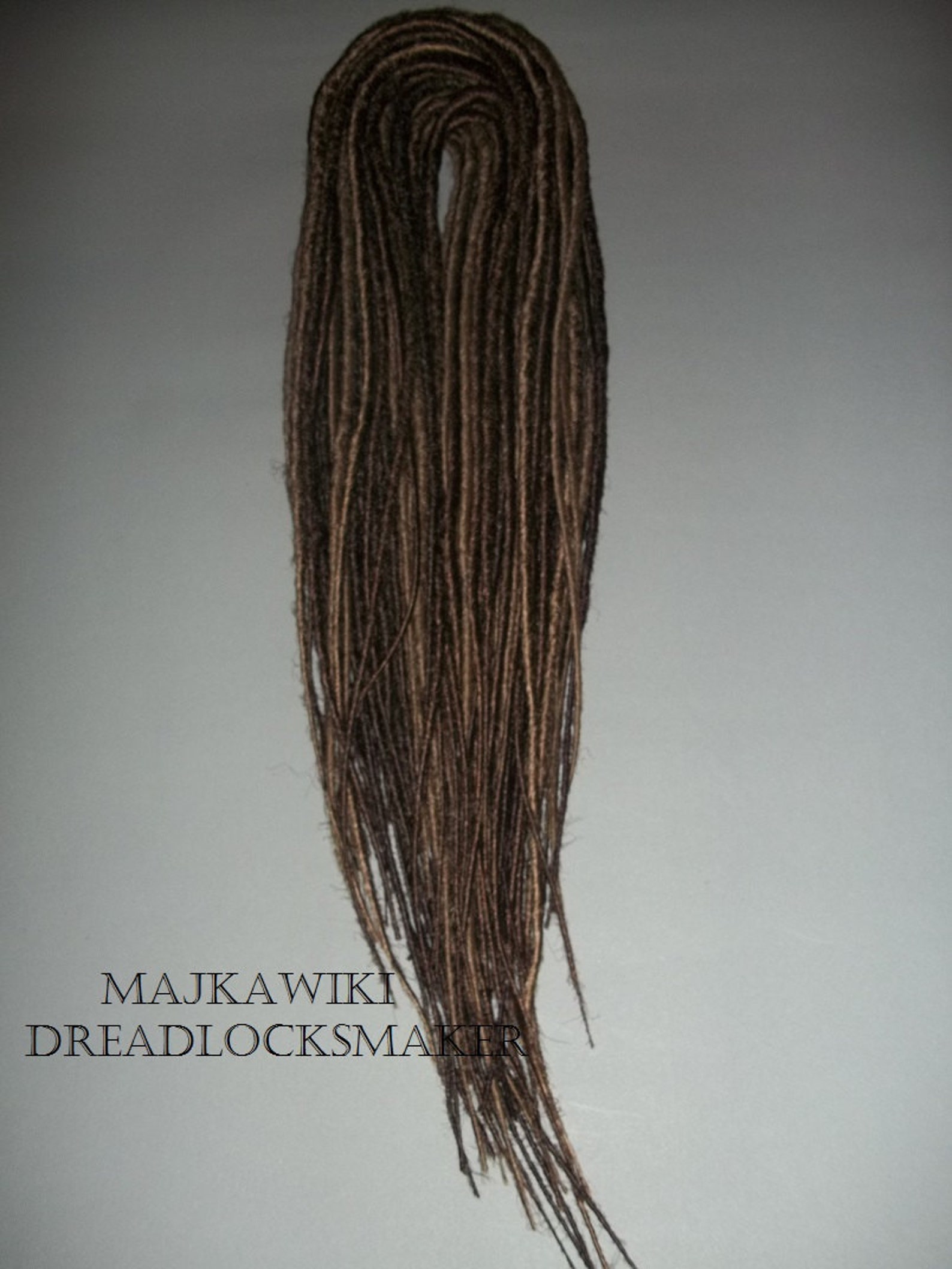 Full Set 40 DE Dreadlocks/brown/light Brown/dark Brown/mix Brown ...