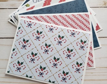 Candy Cane Note - Etsy