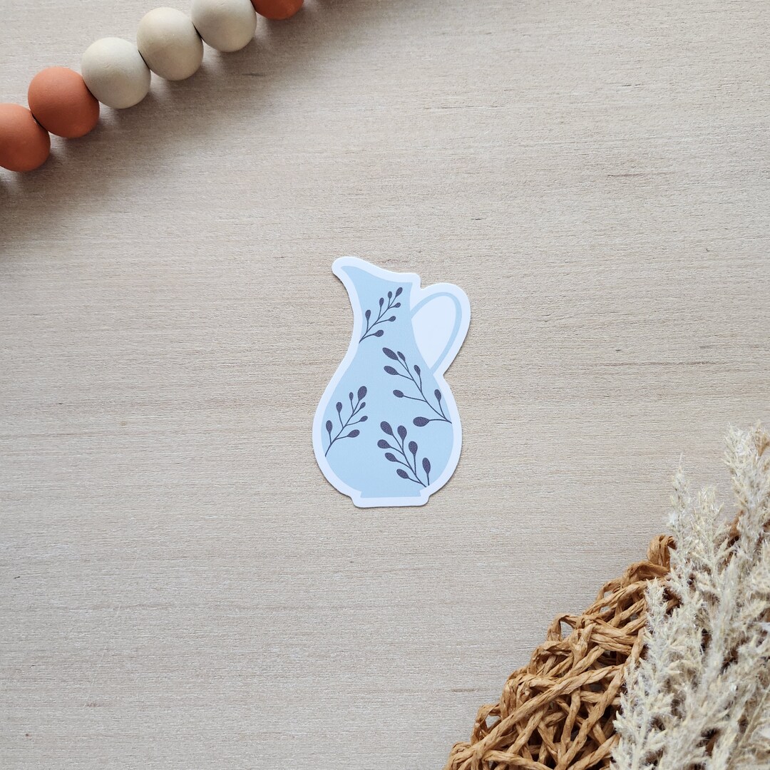 Pitcher Sticker - Boho Sticker - Water Bottle Stickers - Waterproof ...